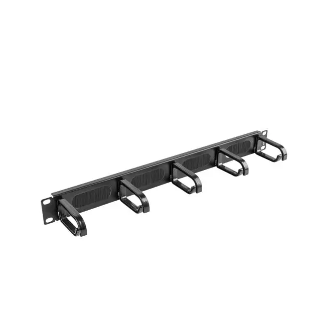 Аксесоар Lanberg 19’ cable management AK - 1203 - B brush panel 5 rings
