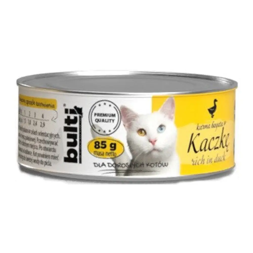 BULTI Rich in duck - мокра храна за котки - 85гр | Купи от SmartX.bg!