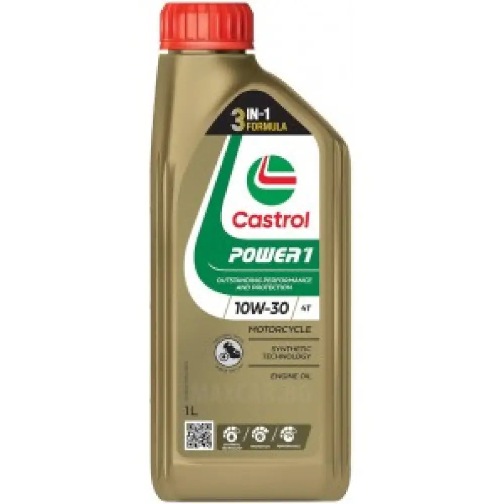 CASTROL POWER 1 10W-30 4T 1L Moto | Купи от SmartX.bg!
