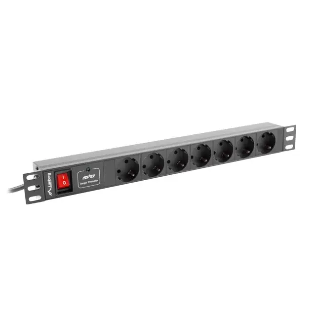 Филтър Lanberg power distribution unit (PDU) 19’1U 16A 7 SOCKETS SCHUKO
