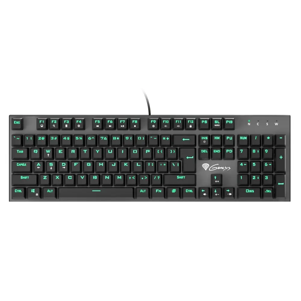 Клавиатура Genesis Mechanical Gaming Keyboard Thor 300 Green — SmartX.bg