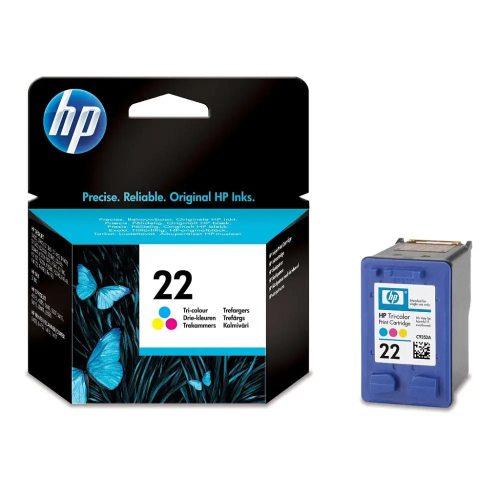 Консуматив HP 22 Tri - color Inkjet Print Cartridge | Купи от SmartX.bg!