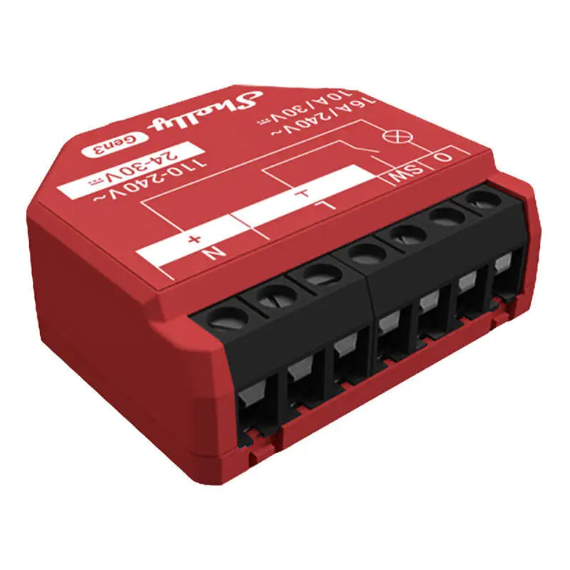 Контролер Shelly 1PM Gen3 | Купи от SmartX.bg!