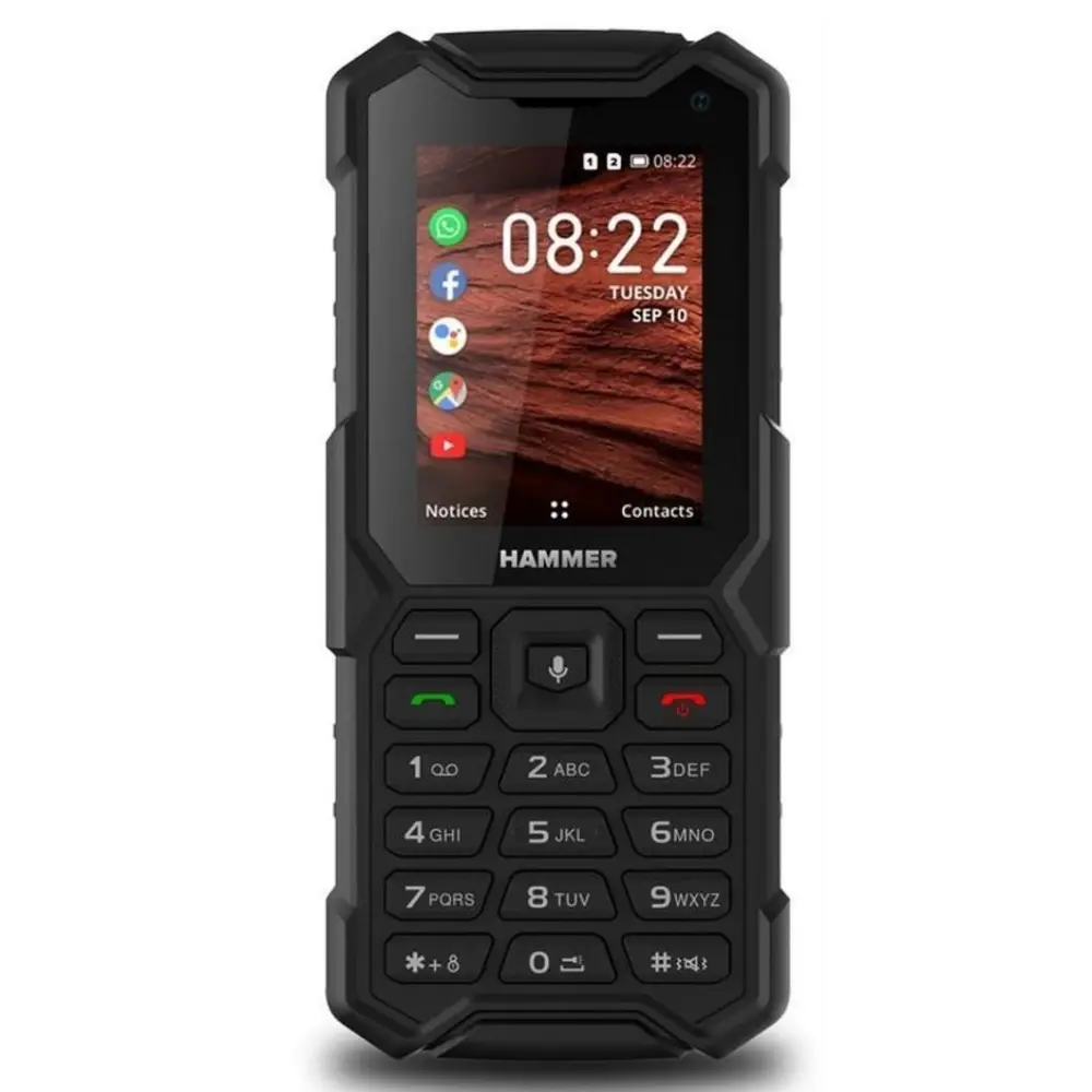 Мобилен телефон myPhone HAMMER 5 SMART KaiOS Black | Купи от SmartX.bg!
