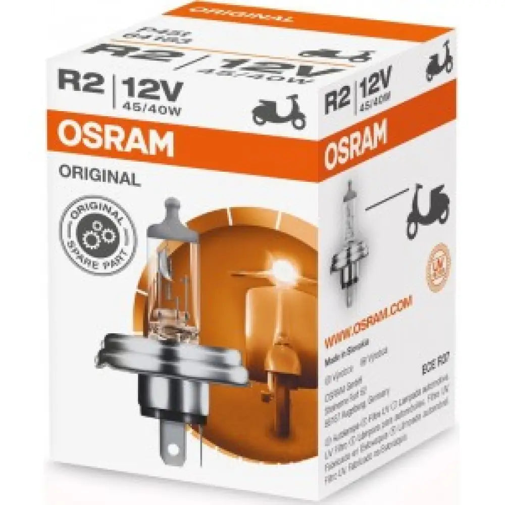 OSRAM ORIGINAL LINE R2 3200K 45/40W 12V CARTON BOX 1 PCS | Купи от ...