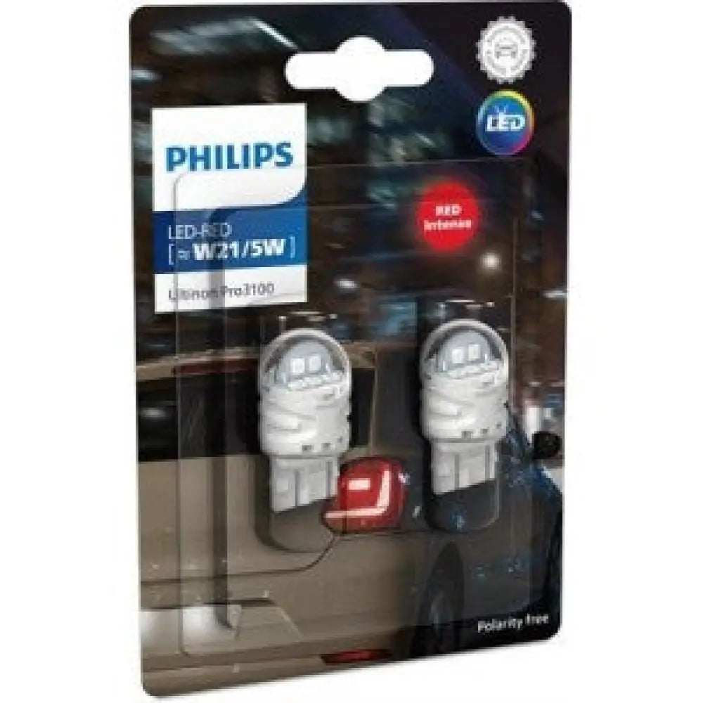 PHILIPS ULTINION PRO3100SL W21/5W RED LED 0,65W/1,75W 12V CARTON ...