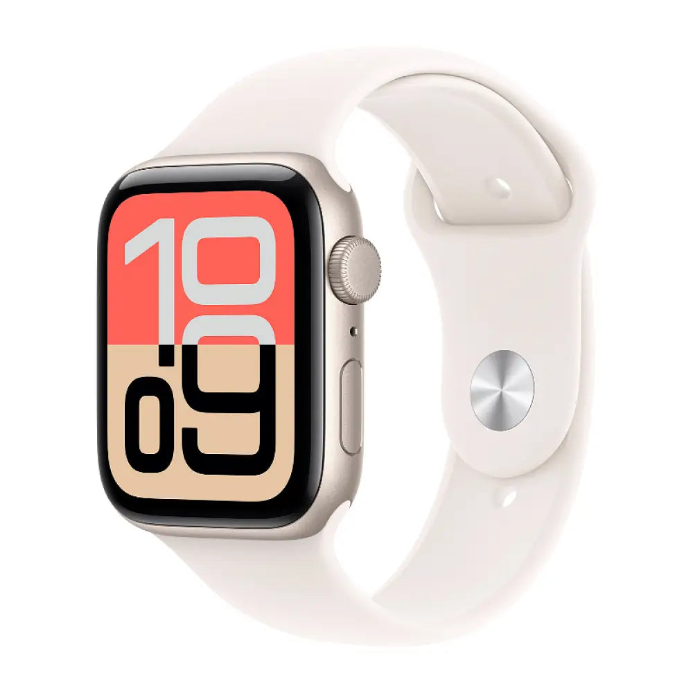 Смарт часовник Apple Watch SE3 Cell 44mm Starlight/Star Band S/M mepe4 ...