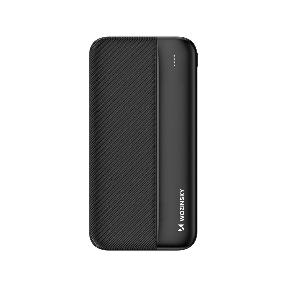 Преносима батерия Wozinsky 10000mAh 2 x USB черна (WPBBK1) | Купи от SmartX.bg!