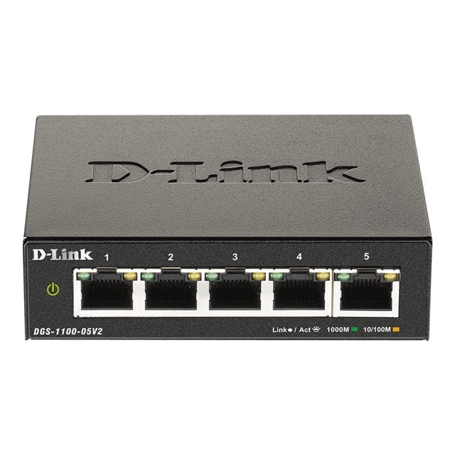 D - LINK Easy Smart Managed Switch 5 Ports Gigabit | Купи от SmartX.bg!